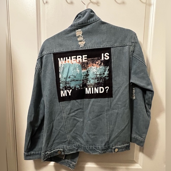 Jackets & Coats | Where Is My Mind Denim Jacket | Poshmark